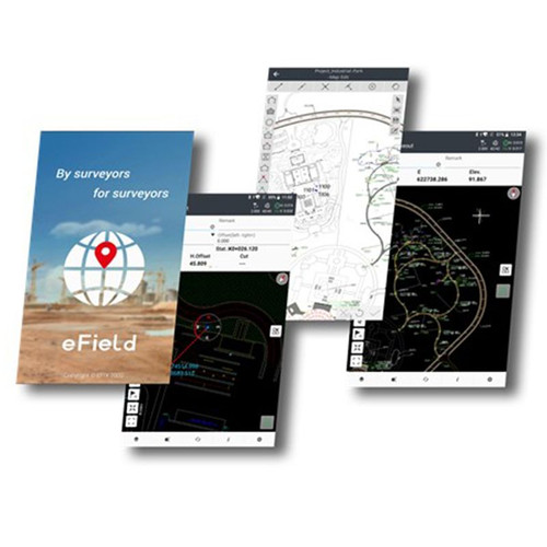 EFIX eFIELD App Topografica da campo Android | AprFlyTech