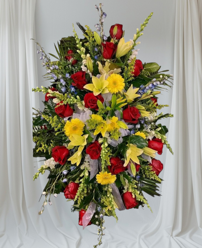 Cherished One Standing Spray | Bravo Floral & Gifts