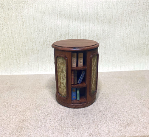 Revolving bookcase | jarrahminiatures