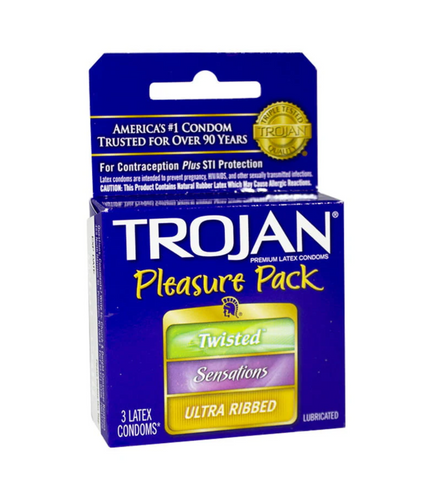 Trojan™ Pleasure Pack - Box of 3 | Simplichek