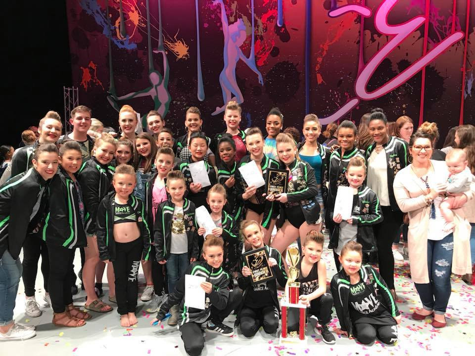 MOVE Company Wins BIG at Encore Dance Competition Regionals 2018