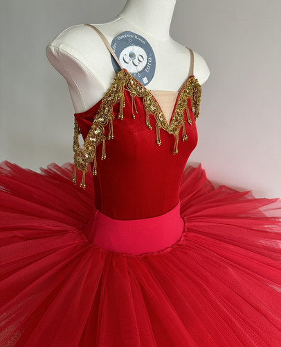 PS Red x Gold Tutu Adult XS | COCO TUTU