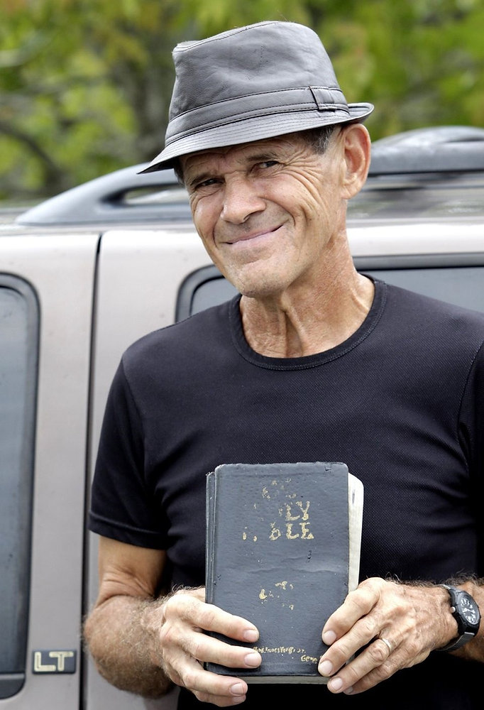 WELL-KNOWN LOCAL STREET PREACHER GENE DUFFY