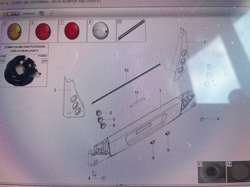 Auto roller 747 rear bumper 2023 model | AFP Motorhomes & Van