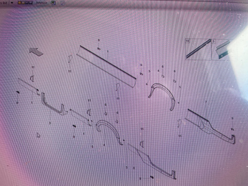 Auto roller 747 body kit 2023 wheel arch n/s rear | AFP Motorhomes & Van