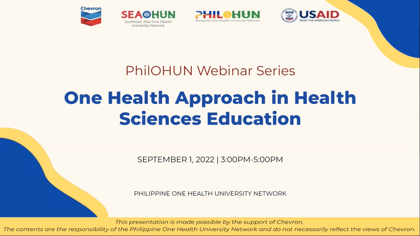 Integrating the One Health Approach in Philippine Health Sciences Education