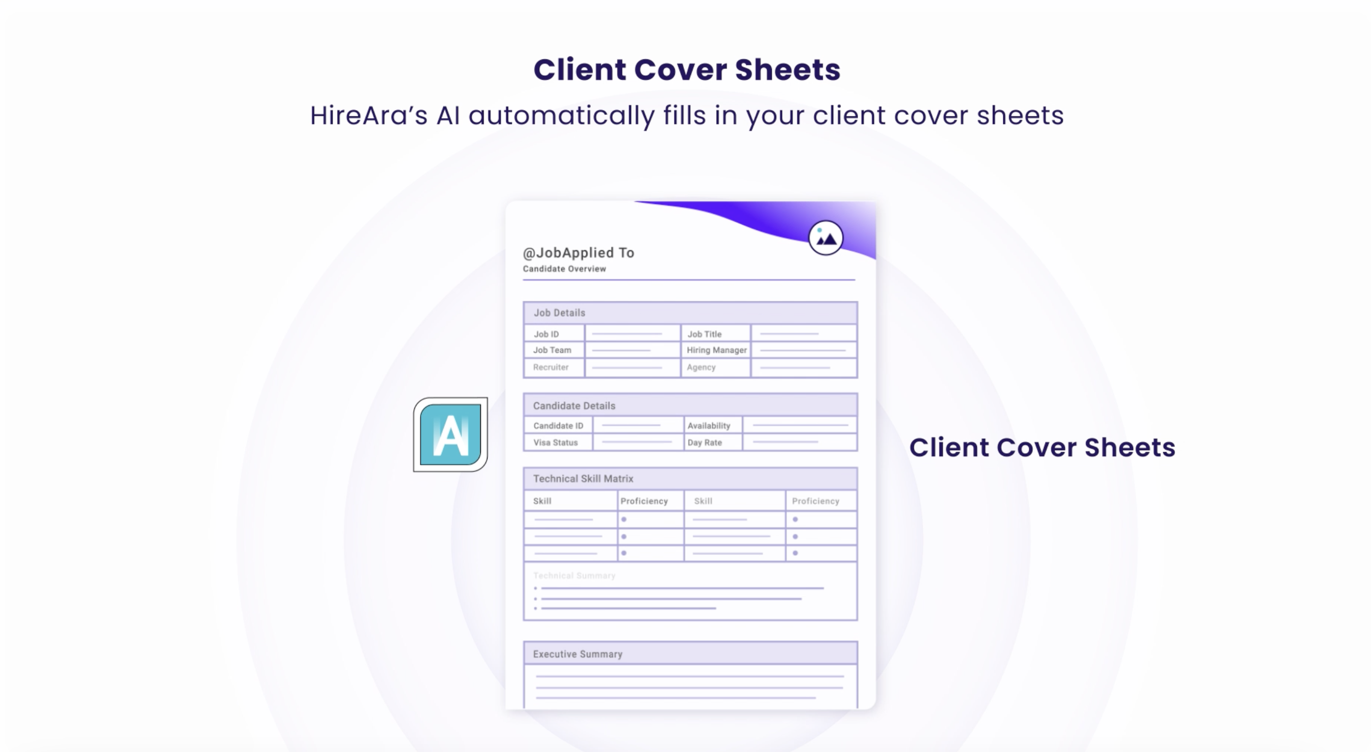 Discover the Untapped Potential of Client Cover Sheets with HireAra