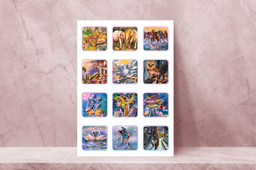 The Enchanting Earth Sticker V.1 | ParitheaStudio