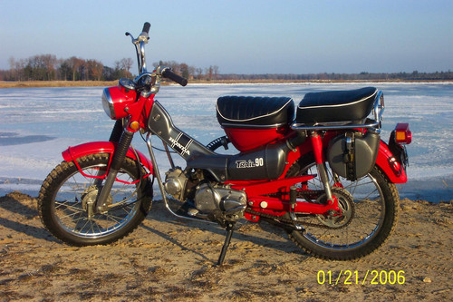 CT90 TIRES WIHEELS BRAKES SPROCKET & BEARINGS | DrATV Inc.