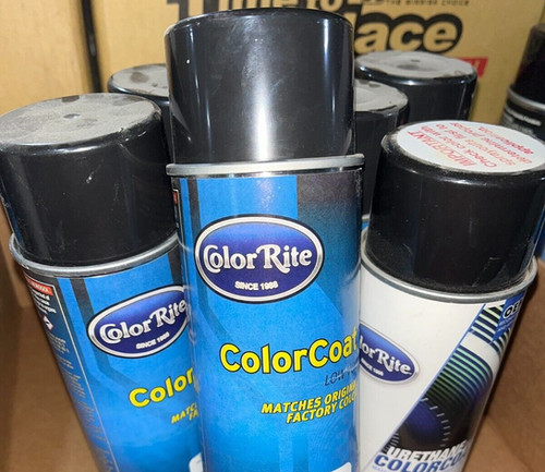 3 KIT COLOR RITE PAINT 11 OZ SPRAY AEROSOL CANDY SAPPHIRE BLUE 2306X2 ...