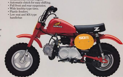 .Z50R .ENGINE & TRANSMISSION 1982 TO 1987 | DrATV Inc.