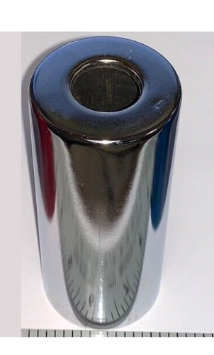 NEW CHROME STEEL SHOCK CAP SET (2EA) CT70 EARLY (SHOCK/CAP/SET/CHROME ...