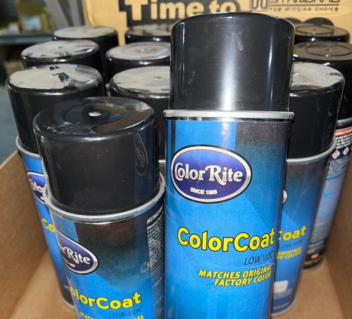 1EA NEW COLOR RITE PAINT 11 OZ SPRAY RATTLE AEROSOL SHASTA WHITE *NH138 ...