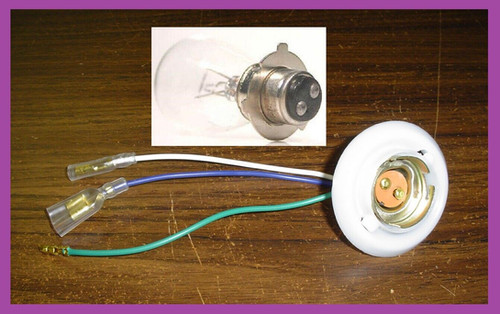 S1170/BULB117 SEALED BEAM CONVERSION KIT HONDA / SOCKET AND 12V BULB ...