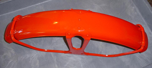 *1EA OEM CT110 MONZA RED FRONT FENDER 1982 TO 1986 (CAN FIT CT90K6-77 ...