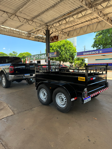 Carretinha para 2500kg | uzzi trailer