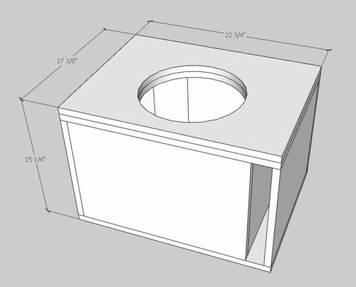 Box Plans | SA-12 Subwoofer Slot Port