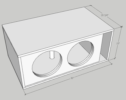 DIY BOX PLANS | 2 Skar SVR-12 EZ Box