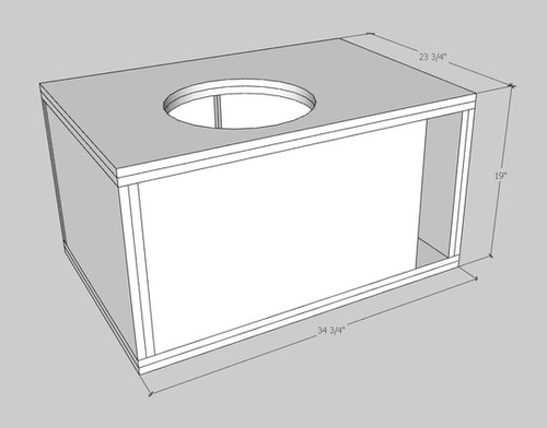 1 X-15 EZ (4.25cf 32Hz) | Intune Box Designs