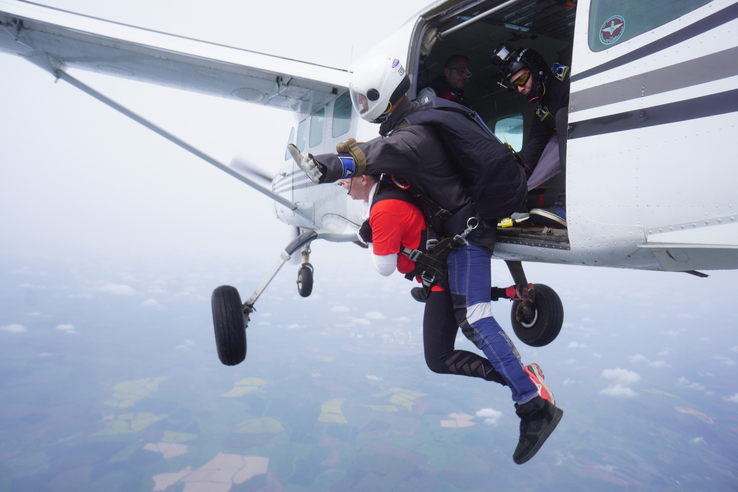 Sports Connections Foundation takes to the skies