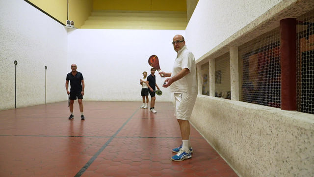 Un reportage de France 2 au trinquet
