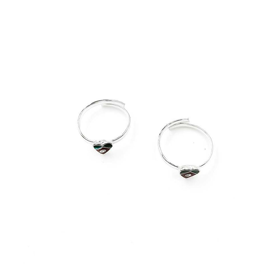 Intricately Designed Silver Bichiya For Women—Traditional Toe Rings
