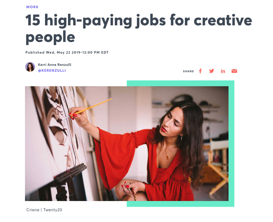 15 High-Paying Jobs for Creative People
