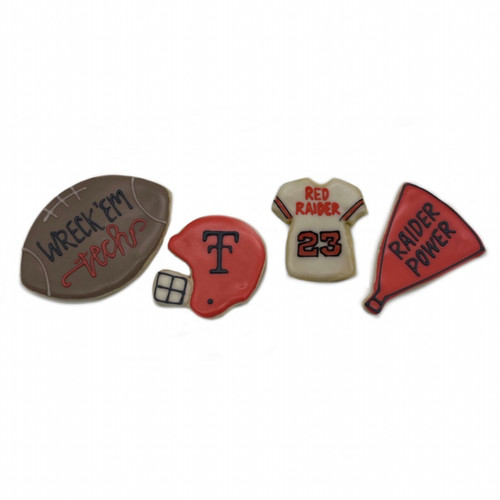 OFFICIAL TEXAS TECH COOKIES (Football)! | sugarista