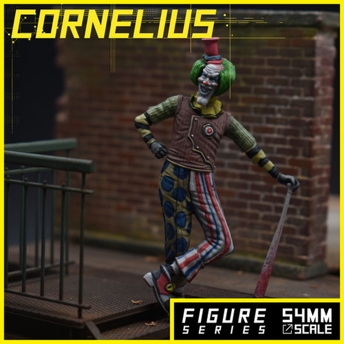 Cornelius "The mad Clown" resin miniature | Scientificmodels
