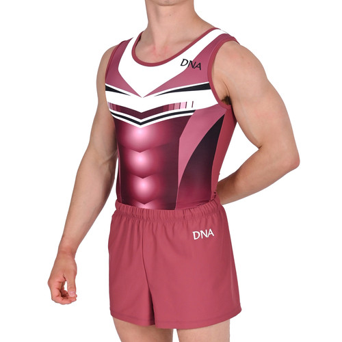 Nitro Gymnastics Singlet- Mauve | DNA Performance Wear