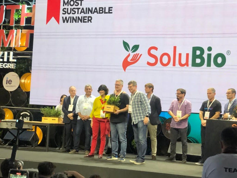 SoluBio vence categoria de startup mais sustentável do South Summit Brasil