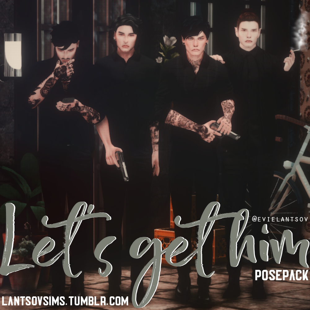 Let's get him - posepack