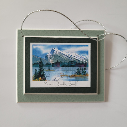 Tree Ornament - Mount Rundle | Olinger Art