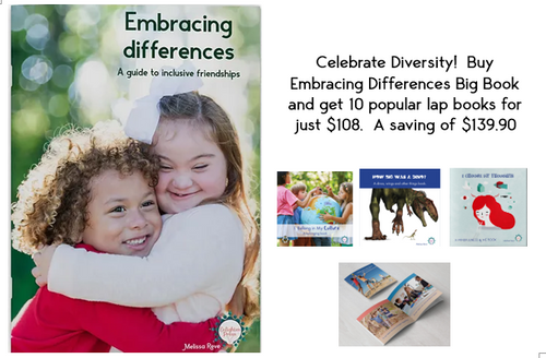 Save $139.90: Embracing Differences plus 10 lapbooks for just $108 ...