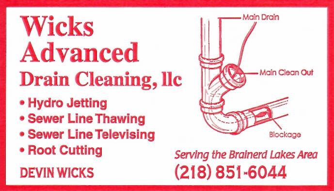Home | Wicks Advanced Drain Cleaning