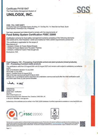 Certifications | Unilogix