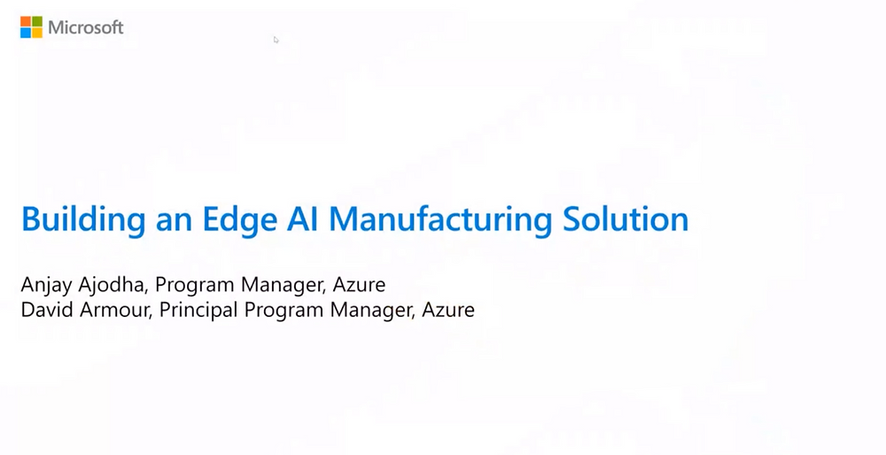 The New Collaboration with Microsoft on Delivering an AI Solution in ...