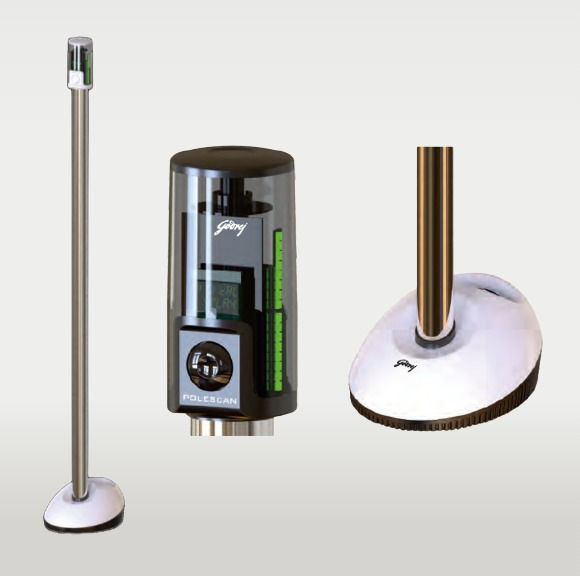 Godrej G Scan Pole Metal Detector | 9to5 Spaces