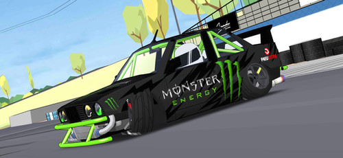 BMW - Monster Energy | SkinFrLegends