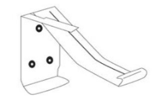 Metroline Square G.P Bracket - Zinc | Handy Roofing