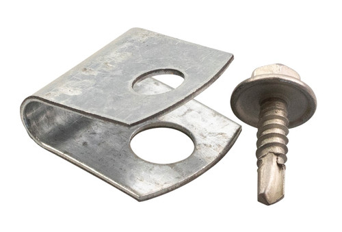 Gal Mesh Clips 50pk (Screw as an example) | Handy Steel Supplies