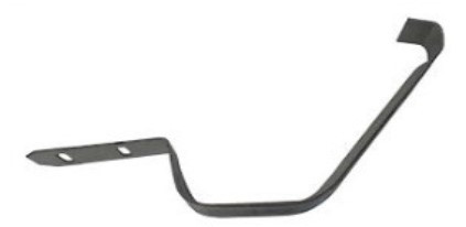 Metroline Square Overstrap Bracket - Zinc | Handy Roofing