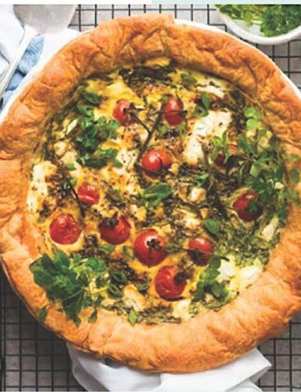 Recipe: Easy Vegetable Quiche | Connie Riet