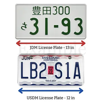 JDM License Plate Adapter Kit | G&R Imports