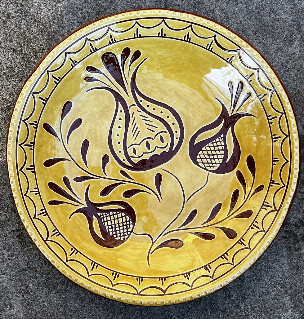 Large Plates and Platters | Redware | Wilz Pottery