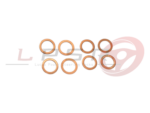 Crush washer FULL set for BMW E30 E36 E46 Z3 power steering lines hoses ...