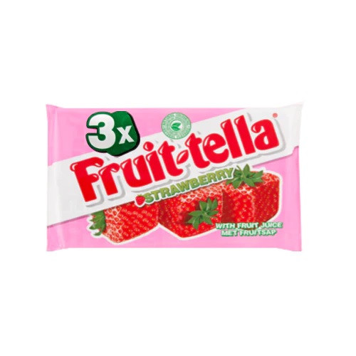 FRUIT-TELLA 3-Pack Strawberry Fruit Rolls 123g | Dutchmarket