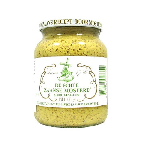HUISMAN Zaanse Mustard Course ( De Echte Zaanse Mosterd - Grof Gemalen ...