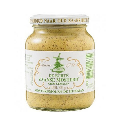 HUISMAN Zaanse Mustard Fine ( De Echte Zaanse Mosterd - Fijn Gemalen ...