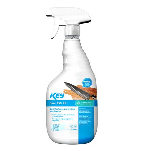 Key Sani 950 XP 650ml - Desinfectante de superficies | Tiendas Key